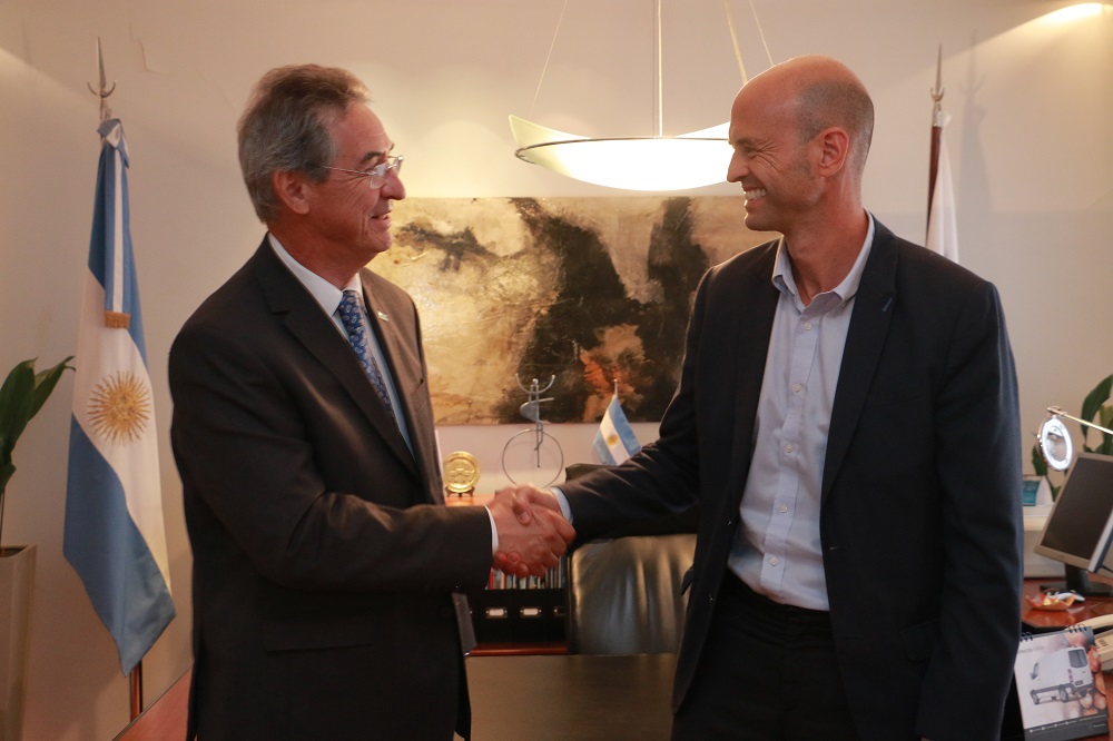 El ministro Guillermo Dietrich manifestó el compromiso del gobierno con ...