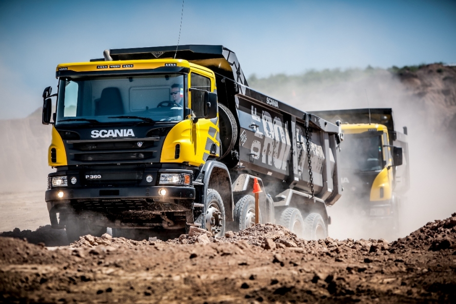 Fate equipó camiones del Test Drive de Scania - Webpicking