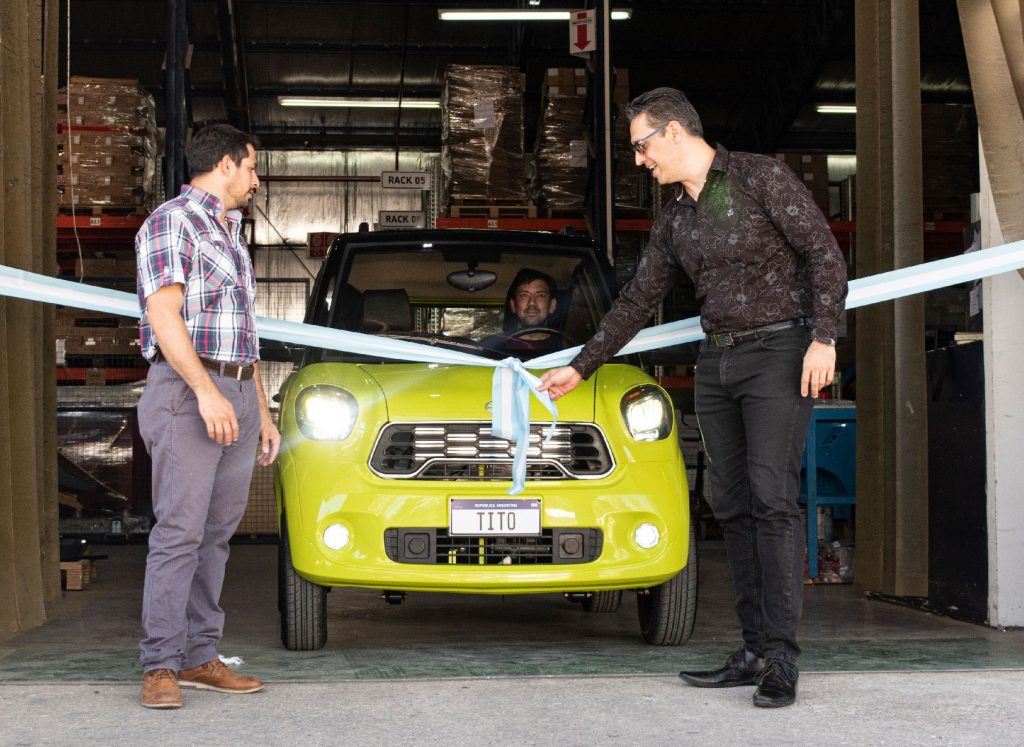 Los autos eléctricos Tito llegan a todo el país - Webpicking