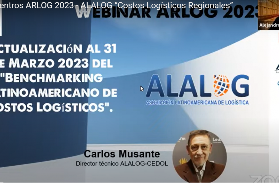 La Asociación Latinoamericana de Logística (ALALOG) presentó benchmark de costos logísticos en ...