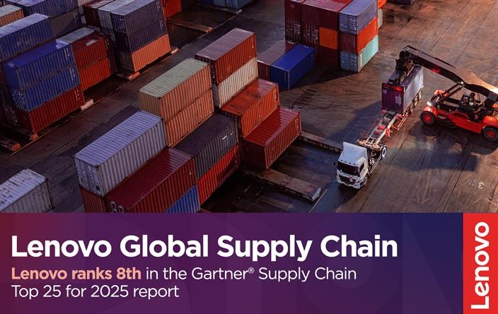 Lenovo ocupa el puesto 8 en la clasificación Gartner Supply Chain Top 25 for 2025 - Webpicking