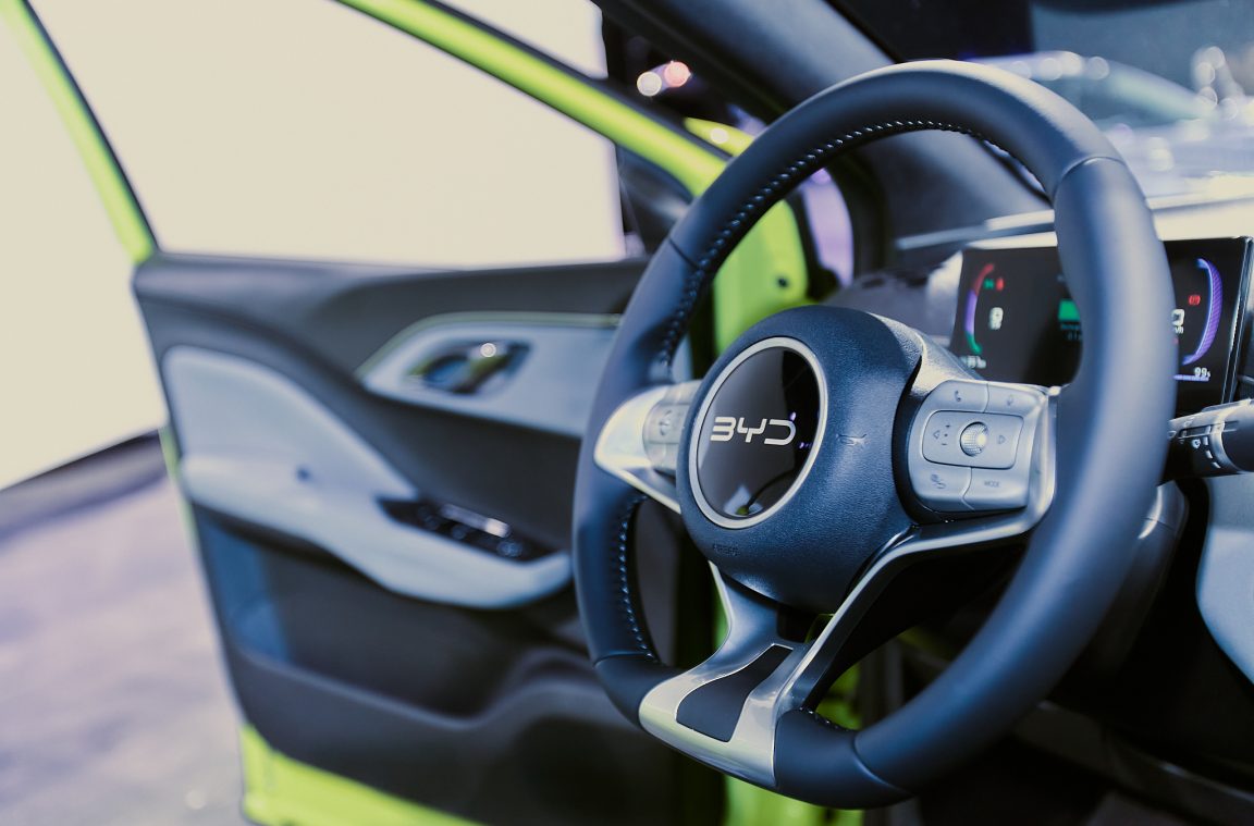 BYD DOLPHIN MINI INTERIOR - Webpicking